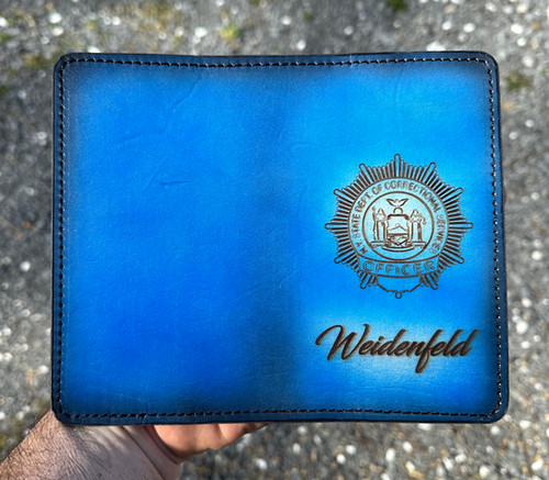 NYSCOPBA Leather Planner Book Cover | Finatic Leather