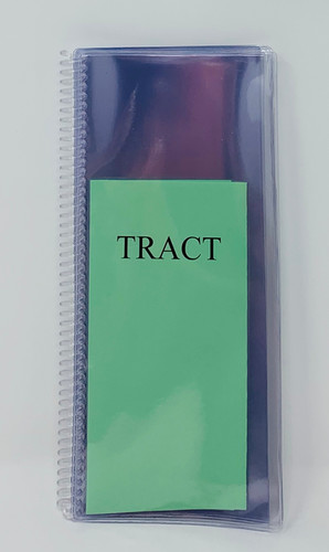 Clear Spiral Pocket Tract Holder | BestLife GiftsOld