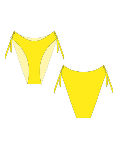 Lamer String Bikini Bottom (Digital Pattern) | Design It Sew It