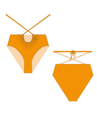 Elaina Bikini Bottom (Digital Pattern) | Design It Sew It