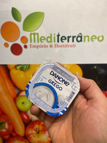 Iogurte greco natural Danone 90g | Mediterraneo Emporio