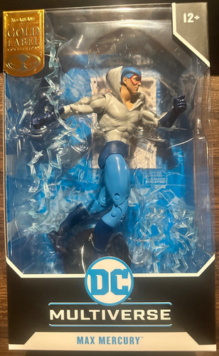 McFarlane DC Multiverse Max Mercury Gold Label | Action Figure Quest