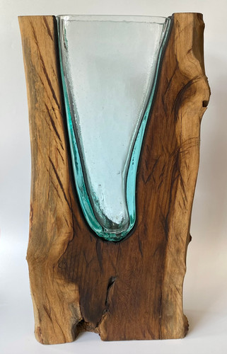 V-Shaped Glass Root Vase | My Site