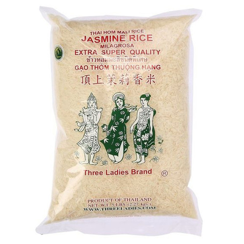 Three Ladies Jasmine Rice , 5 lbs | BencoMed
