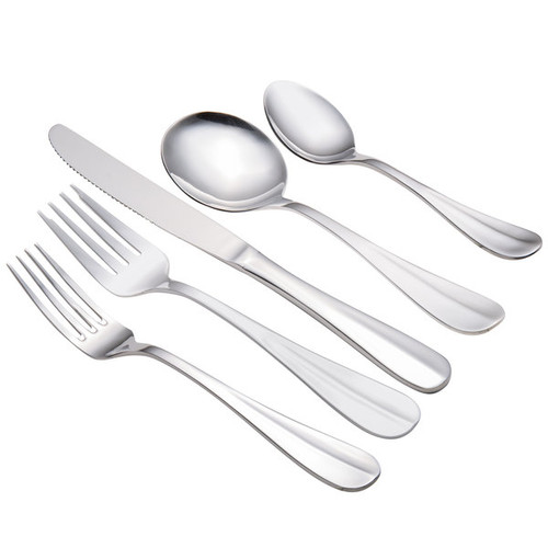 5-Piece Benson Stainless Steel Heavy Weight Flatware Set | BencoMed