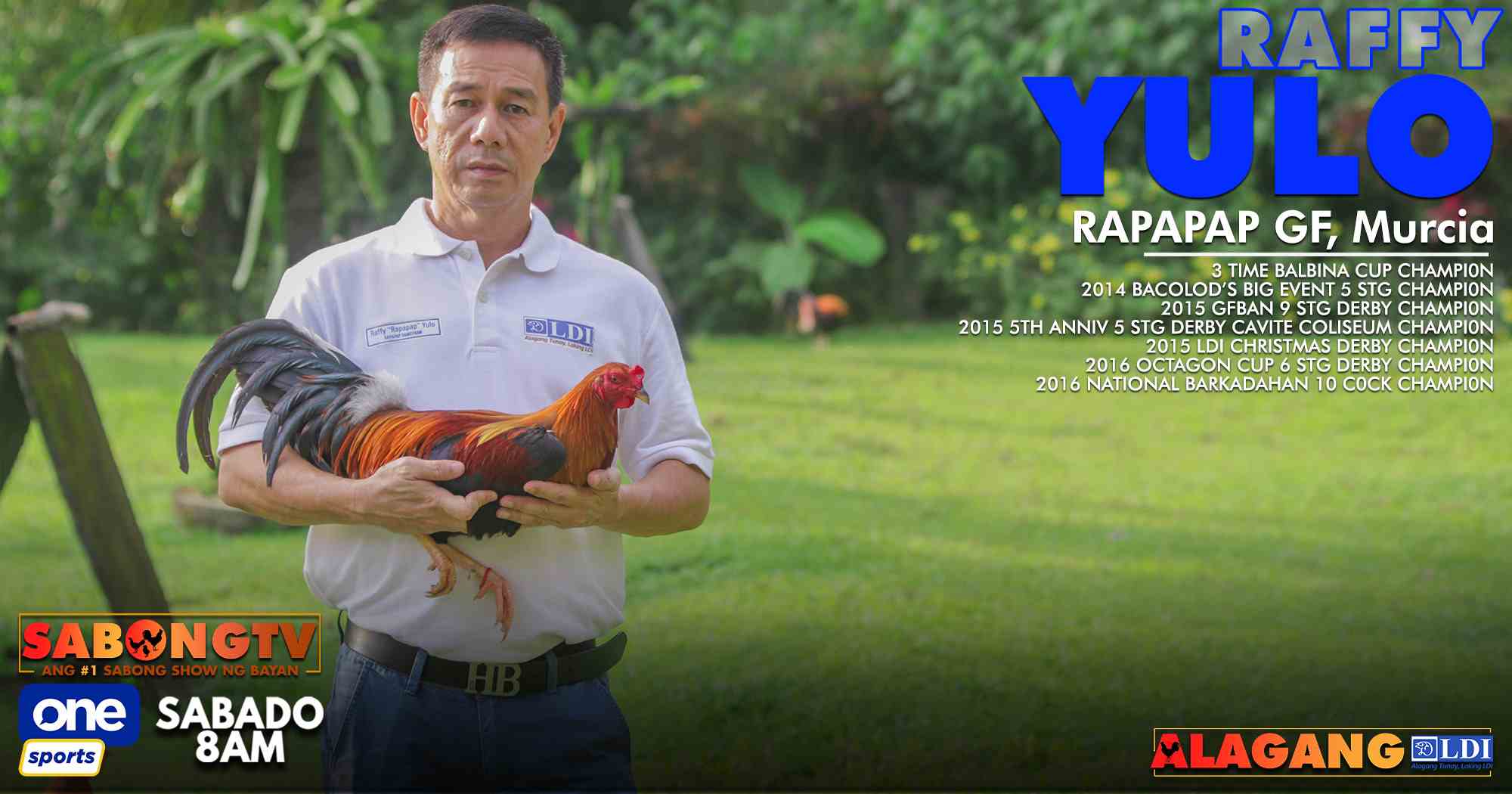 Alagang LDI kasama si Raffy Yulo ng Rapapap Gamefarm sa Murcia Negros ...