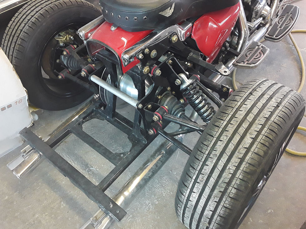 Build Your Trike | Harley Trikes | Do it yourself trike conversion kit.