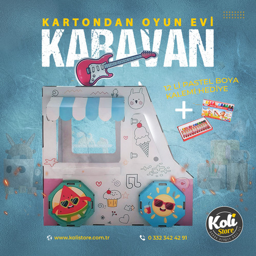 KARAVAN OYUN VE BOYAMA EVİ | KOLİ STORE