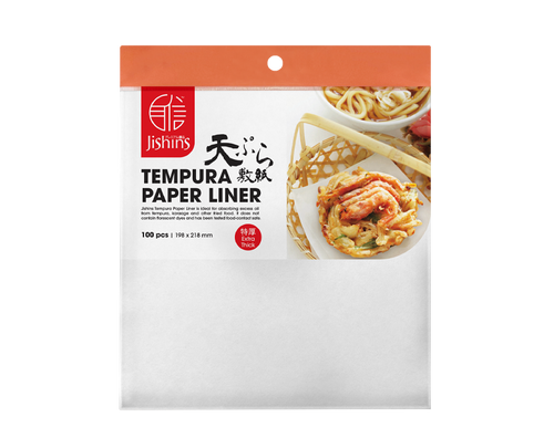 Jishins Tempura Paper Liner | Golaa.com