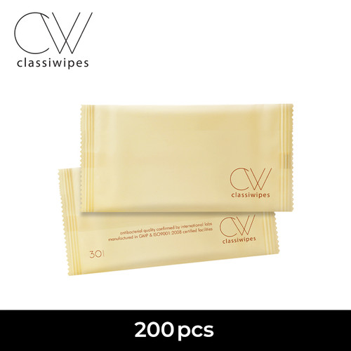 Classiwipes 301 Individually Wrapped Wet Wipes - 200 pcs | Golaa ...