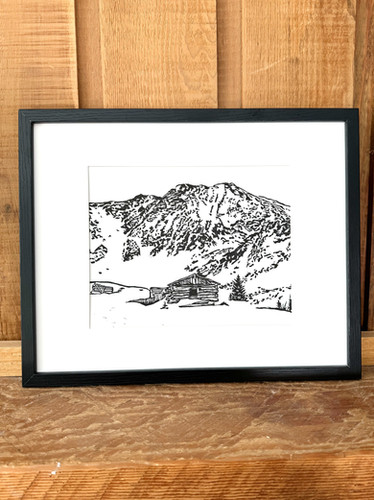 Mayflower Gulch block print | Montane Pottery