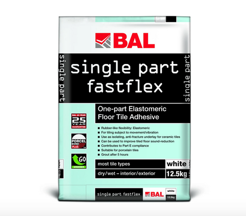 BAL FastFlex WHITE tile adhesive, 800g | Mosaic Workshop Ltd