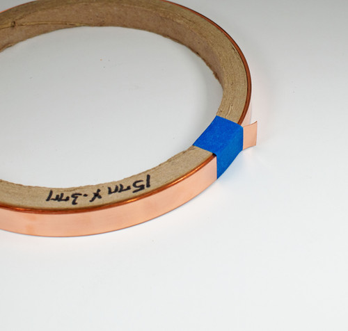 Copper edging strip 15mm | Mosaic Workshop Ltd