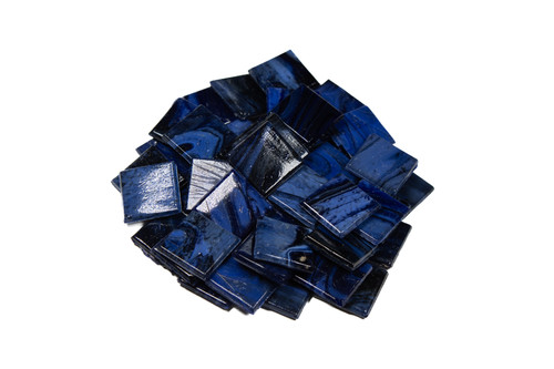 Mexican K025 Dark blue variegated | Mosaic Workshop Ltd