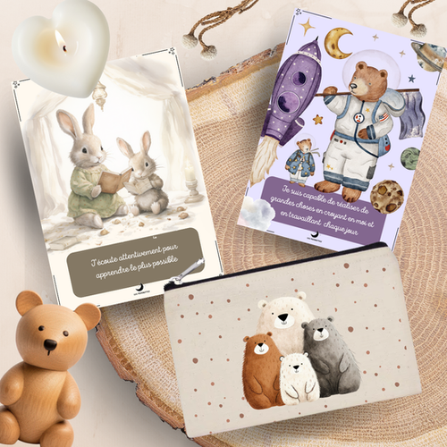 32 Cartes d'affirmations positives pour enfants Pépites de Bonheur ...