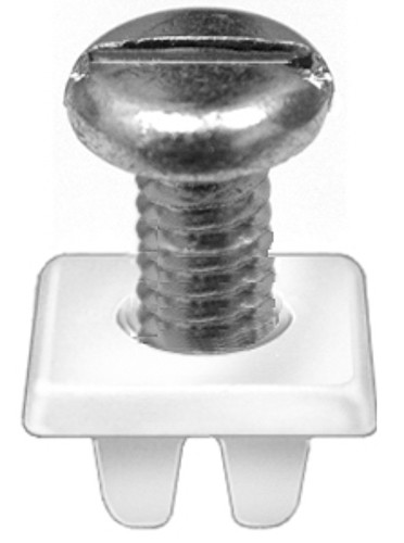 Nylon Nut License Plate Fastener Assembly OEM: 379046-S Qty:50 Sets ...