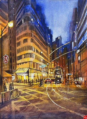 Richard Crosbie - "Tram Street Glow" | HKARTS