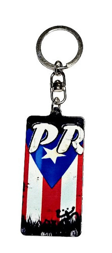 Puerto Rico Flag Keychain | PR Souvenirs
