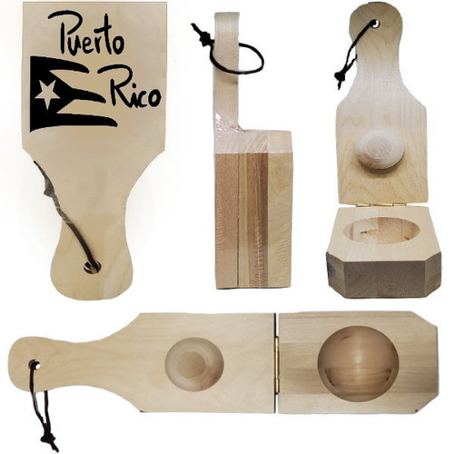 Wood Crafts Puerto Rico Wood Tostonera | PR Souvenirs