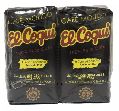 Cafe Coqui 14.oz ( 2 PK ) | PR Souvenirs
