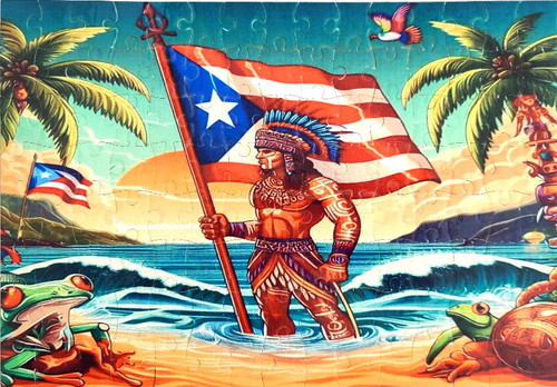 Puerto Rico Jigsaw Puzzle ( 120 PCS ) | PR Souvenirs