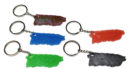 Puerto Rico Island Keychain | PR Souvenirs