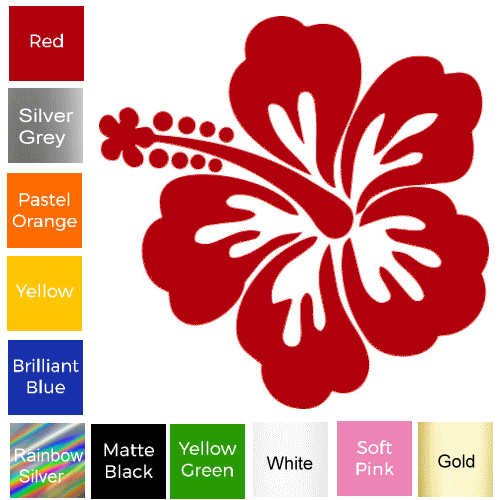 Amapola Flower Vinyl Sticker | PR Souvenirs