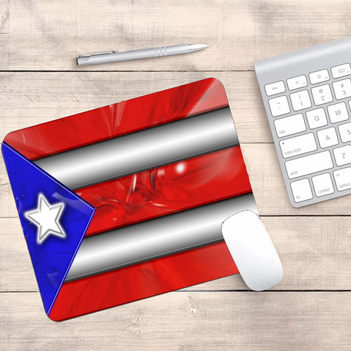 Puerto Rico Flag Mouse Pad | PR Souvenirs