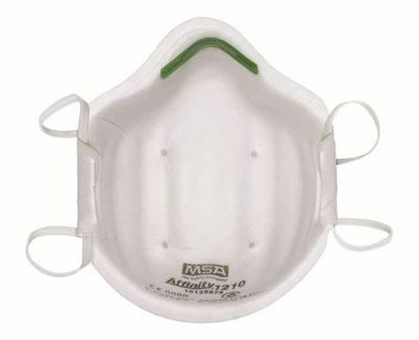 MSA AFFINITY 1210 Disposable Respirator Mask Suitable For P1 Particles ...