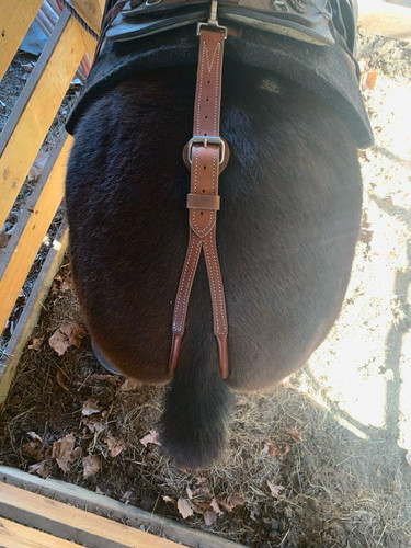 Single strap crupper #1 | 2R Mules