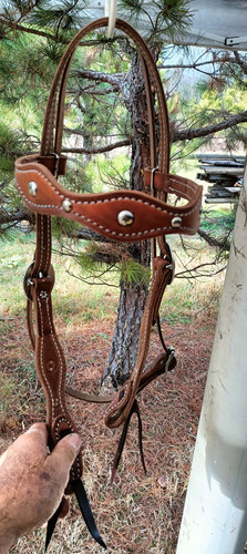 Scalloped brow big dot little dot | 2R Mules