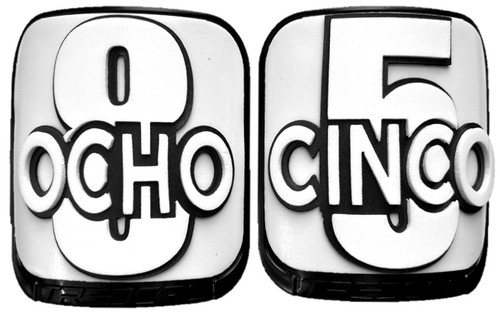 Spanish Single Digit Numbers | TREDCAL