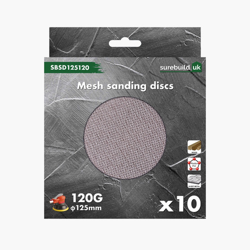 Mesh Sanding Discs 10-Pack | Surebuild UK