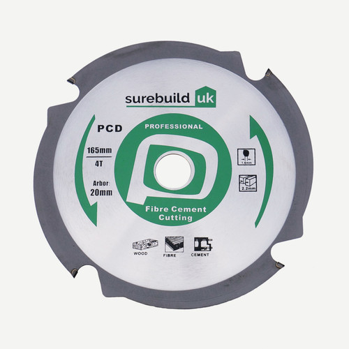 PCD Fibre Cement Blade | Surebuild UK