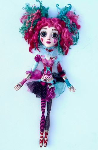 Cali, Who Ran Away with the Circus by artist Sheri Debow | Lovetts Fine ...