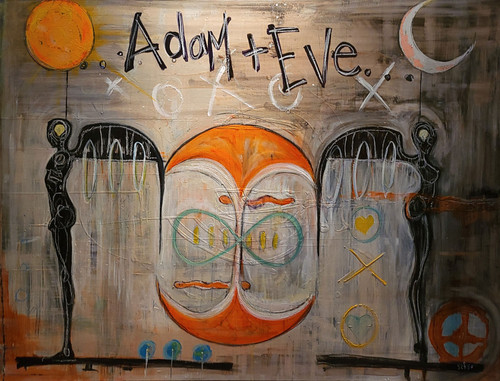 Adam and Eve by artist Jason Robert Griego | Lovetts Fine Art Gallery