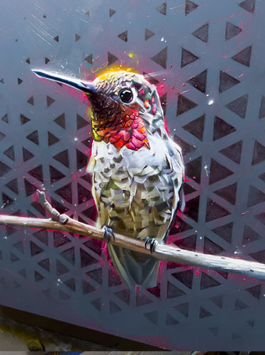 Flicker by artist Jess Wathen | Lovetts Fine Art Gallery