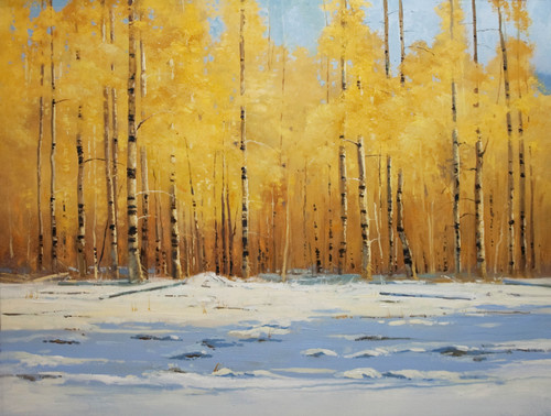 First Snow in Autumn by artist Shanna Kunz | Lovetts Fine Art Gallery