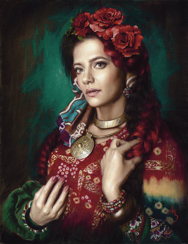 Romani by artist Alexandra Manukyan | Lovetts Fine Art Gallery