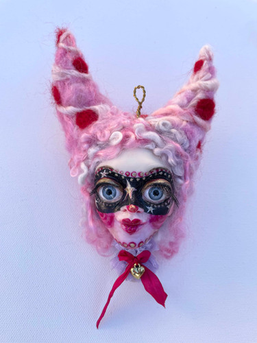 Jester Masquerade by artist Sheri DeBow | Lovetts Fine Art Gallery