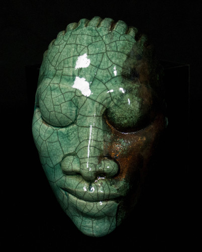 Jamaican Mask I by artist Gene Pearson | Lovetts Fine Art Gallery