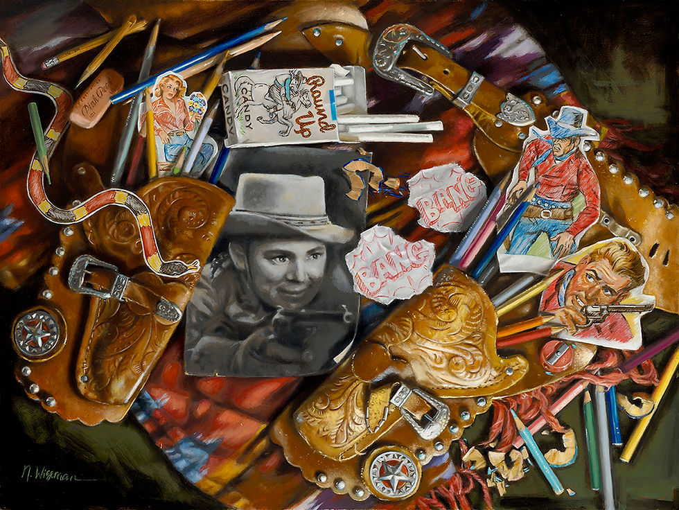Draw by artist Natalie Wiseman | Lovetts Fine Art Gallery