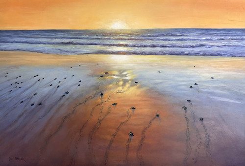 Heading Home by artist Gail Stanek | Lovetts Fine Art Gallery