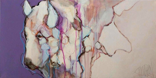 A Buffalo Tale by artist Dennis Champlin | Lovetts Fine Art Gallery