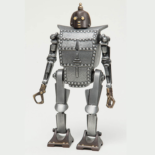 Bob the Robot Coin Bank by artist Scott Nelles | Lovetts Fine Art Gallery