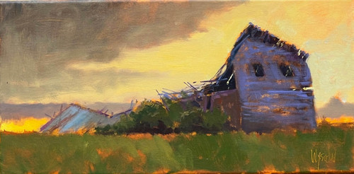 Broken Barn by artist Stephen Wysocki | Lovetts Fine Art Gallery
