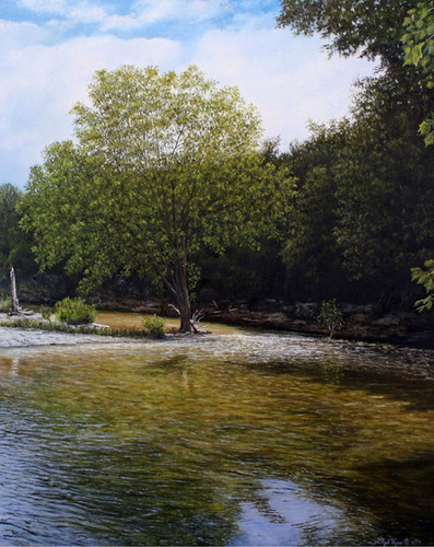 Creeking Along by artist Lloyd Voges | Lovetts Fine Art Gallery