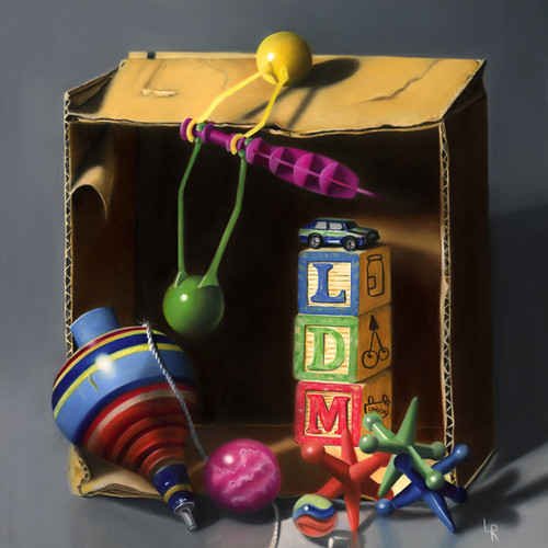 Toy Box by artist Luisa Ruiz | Lovetts Fine Art Gallery