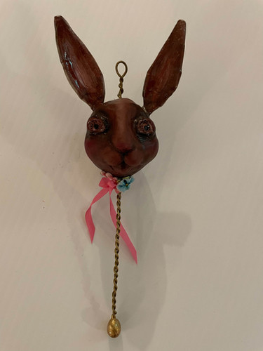 Chocolate Bunny by artist Sheri Debow | Lovetts Fine Art Gallery