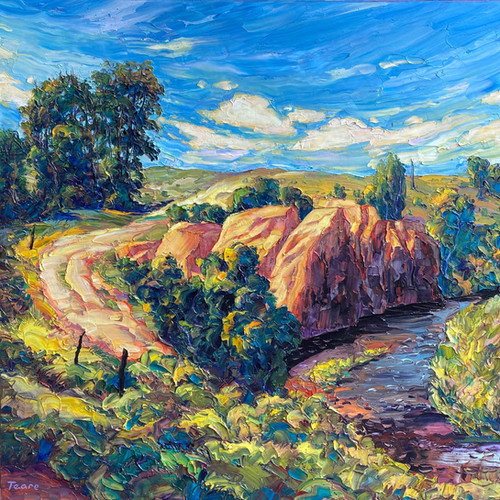 Prairie View by artist Brad Teare | Lovetts Fine Art Gallery